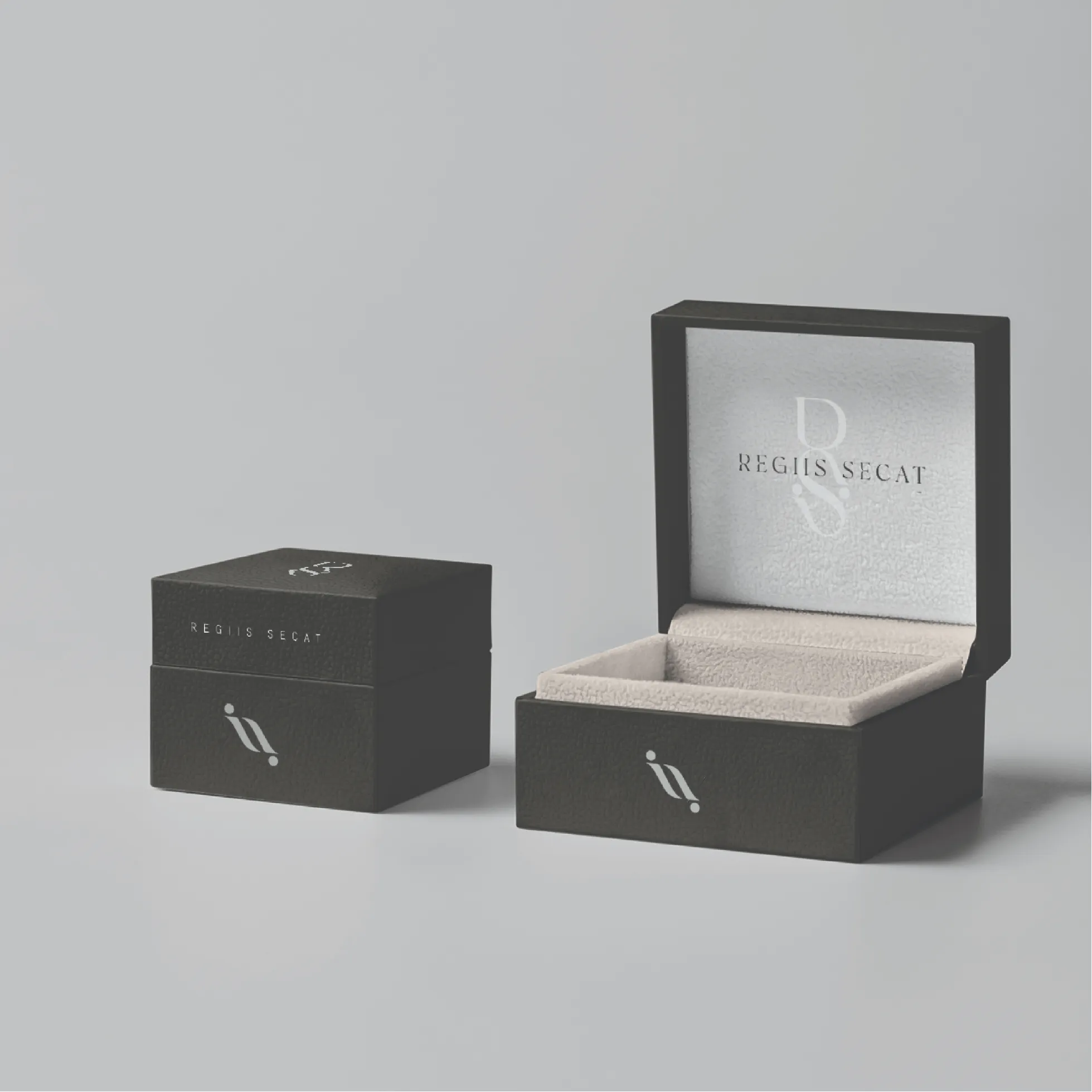 Custom Black jewellery Boxes Luxury Packaging Free Shipping UK