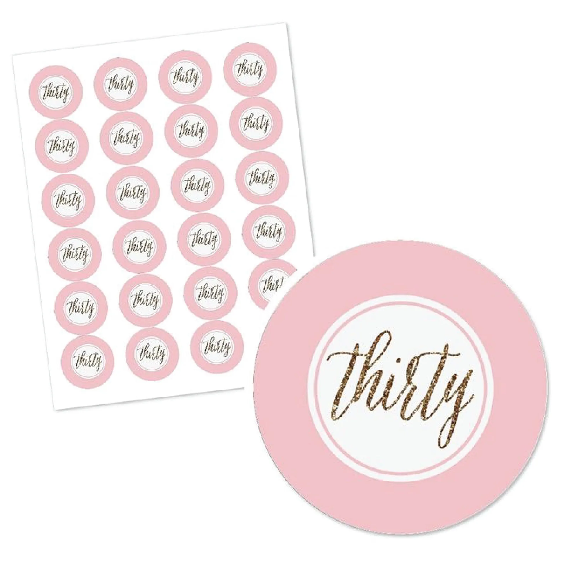 Custom Circle Labels Packaging Supplier Free Shipping UK