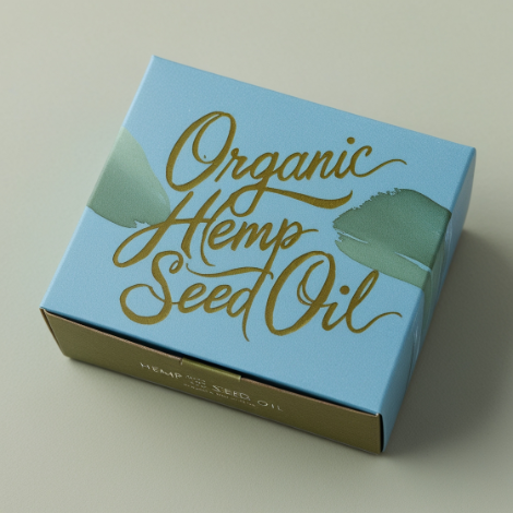 Custom Hemp Seed Oil Boxes & Packaging - Free Shipping UK
