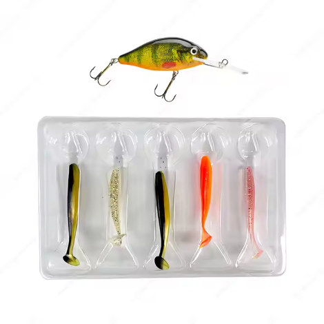 Custom Clamshell Packaging For Fishing Lures