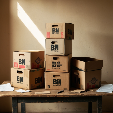 Custom Bin Boxes & Packaging with Free Shipping UK