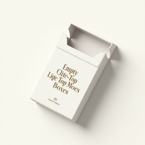 Custom Empty Flip Top Cigarette Boxes UK