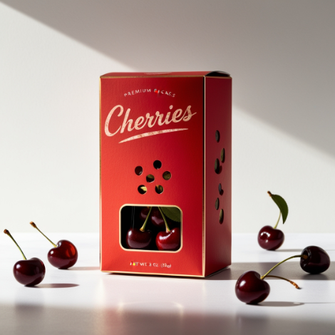 Custom Cherries Packaging Boxes UK – Free Shipping