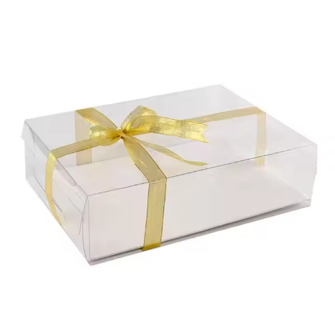 Custom Clear Lid Gift Boxes