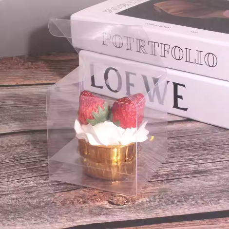 Custom Clear Lid Gift Boxes