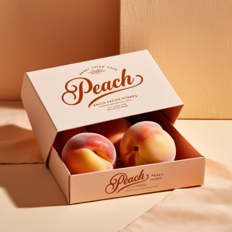 Custom Peach Packaging UK – Boxes with Free Shipping