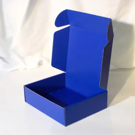 Persian Blue Mailer Boxes – Custom Packaging with Free Shipping